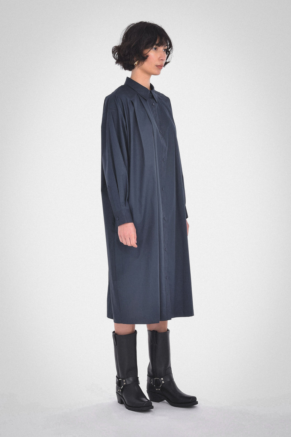 MIKO SHIRT DRESS – PAPER LABEL